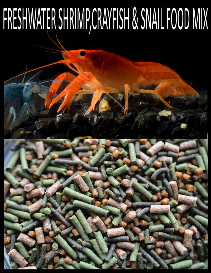 ABF SHRIMP, CRAYFISH & SNAIL BIT MIX #9 ABF132 – AQUATICBLENDEDFOODS